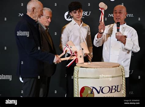 Meir Teper Robert De Niro A Guest And Nobu Matsuhisa Attend The