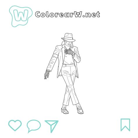 15 Michael Jackson Para Colorear Descargar Pdf Gratis