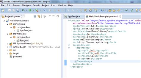 Javaskool Apache Maven As Build Tool Understanding Pom Xml