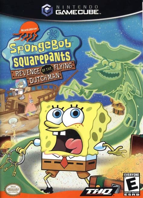 Spongebob Squarepants Revenge Of The Flying Dutchman Gamecube Game Flying Dutchman Spongebob