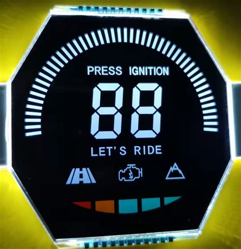 va lcd display with pure black background lcd panel lcd monitor