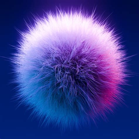 3d Fuzzy Sphere With Particle System Model Turbosquid 2302181