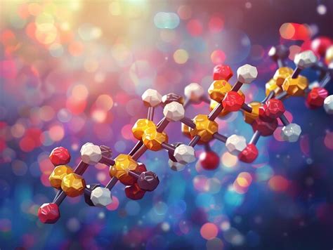 Abstract Structure Background Of Molecule Or Atom Molecular Structure Structural Chemical