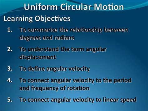 physics a2 unit4 05 circular motion 01 phyiscs circular motion ppt