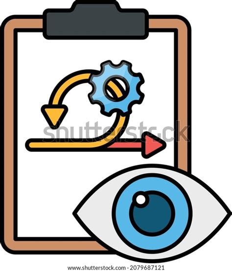 Agile Visual Management Concept Continuous Monitoring Stock Vector Royalty Free 2079687121