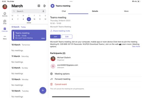 Helpdesk How To Set Up A Teams Meeting Ipad Knowledge Base