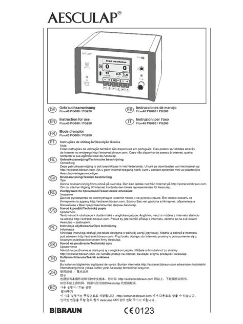 Insufflator Flow40 Pdf