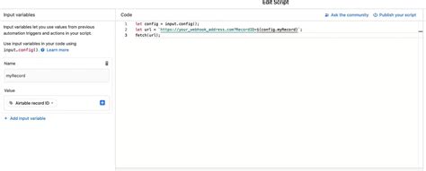Instantly Trigger A Automation From Airtable I E Sending Airtable Data To An External