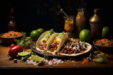 Premium Photo Taco Tales Storytelling Through Vegan Food Imager