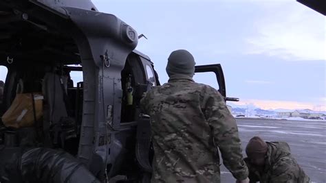 Soldier Loading Bullets 50 Cal Machine Editorial Video 13201229a