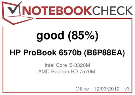 Review Hp Probook B B P Ea Notebook Notebookcheck Net Reviews