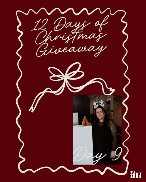 Dna 🎄 Dna 12 Days Of Christmas 🎄 Day 9🎅🏼 For The Next 12 Days You Get