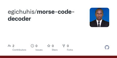 Github Egichuhismorse Code Decoder