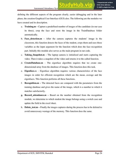 Automated Attendance System Based On Facial Recognition Pdf