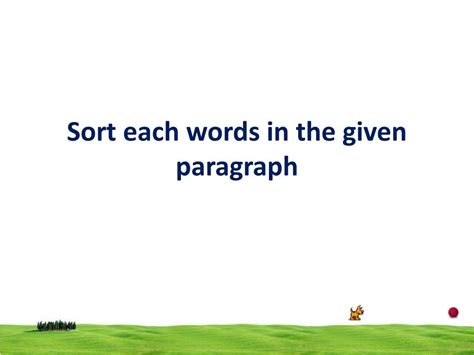 Ppt Sort The Given String Without Using String Handling Functions Powerpoint Presentation