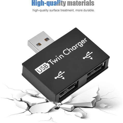 Buy Mini USB Hub 2 Port USB Twin Charger Splitter Adapter Kit Suitable For Input And Output