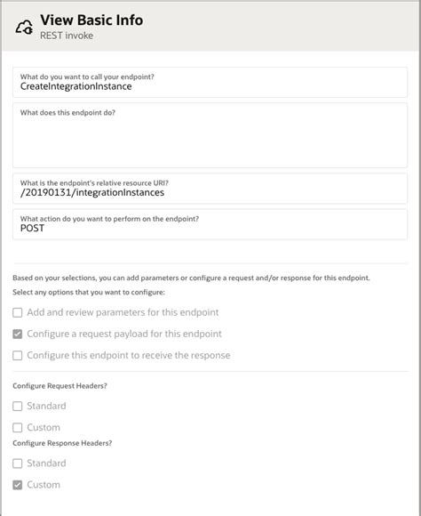 Four Different Ways To Create An Oracle Integration Instance Integration