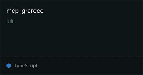 Schema MCP Grareco Glama