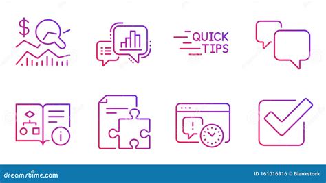 Technical Algorithm Project Deadline And Education Icons Set Speech