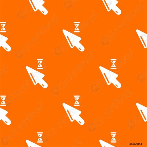 Cursor Pattern Vector Orange Stock Vector 6263014 Crushpixel