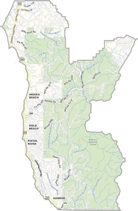 Oregon County Map Us County Maps
