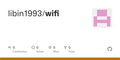 GitHub Libin Wifi