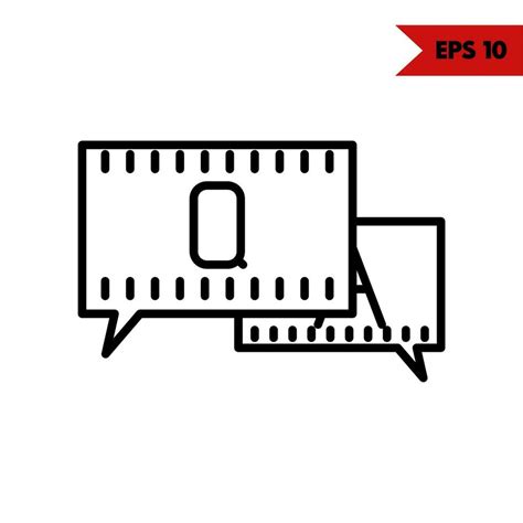 Illustration Of Chat Line Icon 17107651 Vector Art At Vecteezy