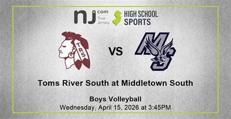 Toms River South 0 At Middletown South 2