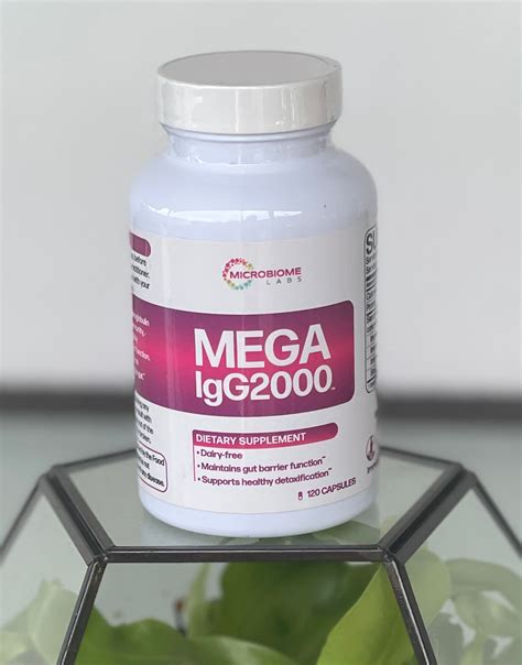 Mega IgG2000 120 capsules – I-NATURA Pte Ltd