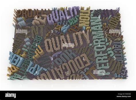 Colorful 3d Rendering Abstract Block Geometric Structure Shape Composition For Web Page