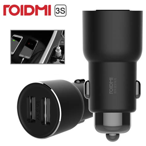Xiaomi roidmi 3S BFQ04RM Carregador de carro de música Bluetooth USB ...