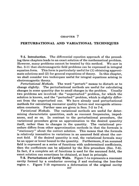 perturbational and variational techniques pdf waveguide