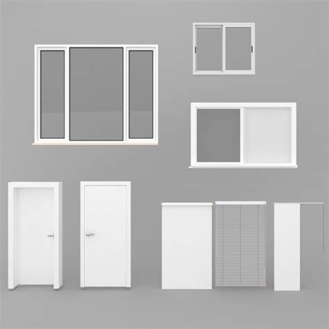 Architecture Pack Free 3d Models Blender Blend Download Free3d