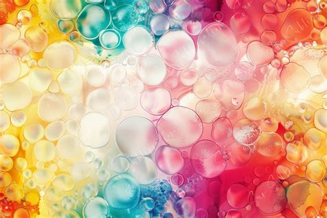Colorful Bubble Abstract Seamless Graphic By Sun Sublimation · Creative