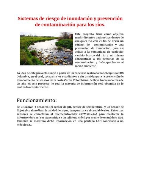 proyecto con microcontrolador stm32 pdf inundar informática