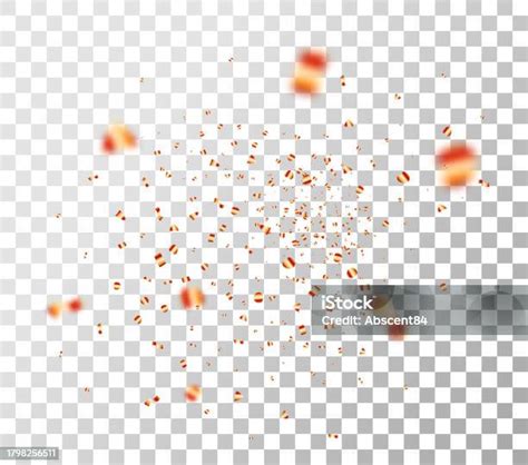 투명한 배경에 3d 파티 금 색종이 3차원 형태에 대한 스톡 벡터 아트 및 기타 이미지 3차원 형태 금 금속 금색 Istock