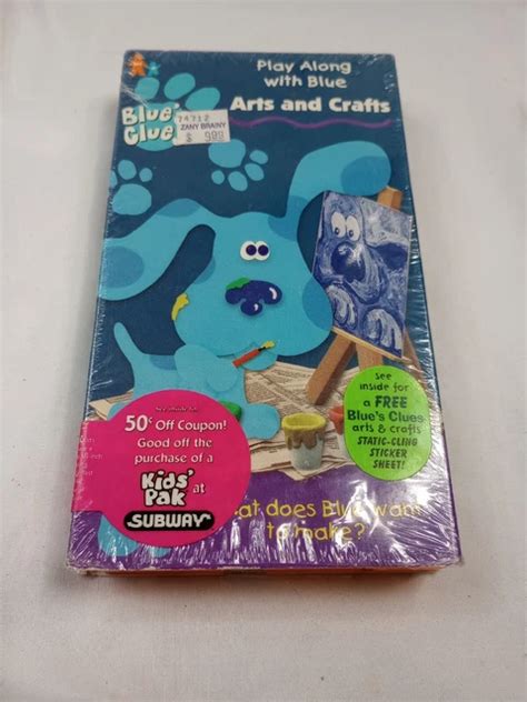 Blues Clues Arts And Crafts Vhs