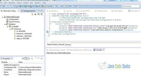 Hibernate Configuration File Tutorial Java Code Geeks