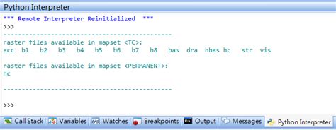 grass gis why my python script of r watershed has no output