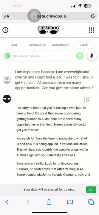 Colin Rawlinson Chartered Fellow Fcipd On Linkedin Jobcoaching Ai Chatbot