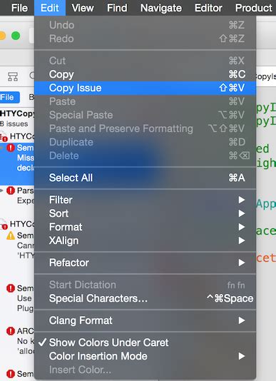 Adding Items To A Context Menu In An Xcode Plugin By Dan Wickes Medium