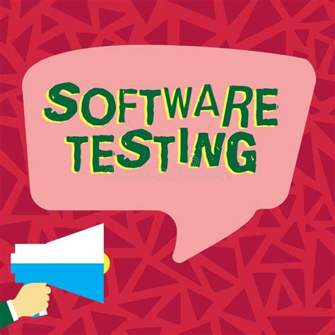 Writing Displaying Text Software Testing Internet Concept