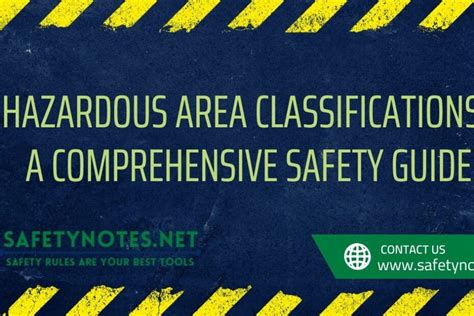 Hazardous Area Classifications Safety Archives Safety Notes