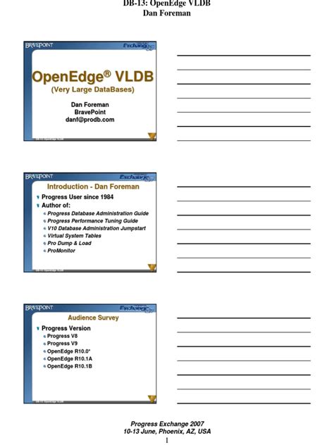 Progress Database Administration Pdf Database Index Databases