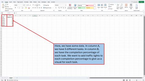 How To Use Conditional Formatting Traffic Lights In Excel Marks