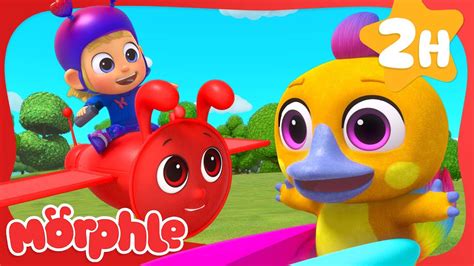 Rainbow Colors All Over Town Morphle Milas Crew Of Magic Pets