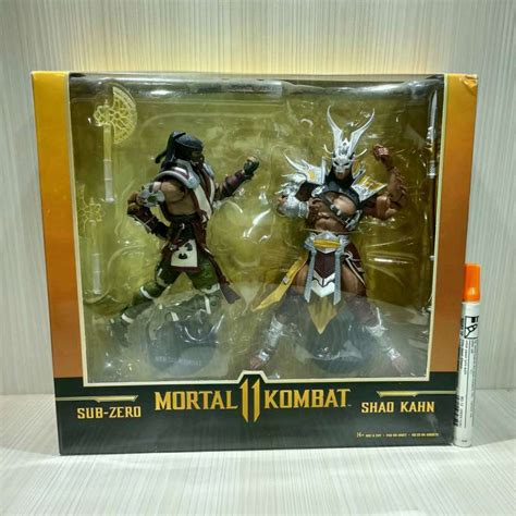 Jual Mainan Figure Mcfarlane Toys Mortal Kombat Sub Zero Shao Kahn 7 Action Figure By Mcfarlane