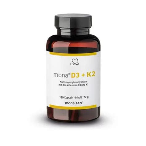 Mona D3k2 Capsules Uk