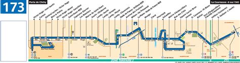 BUS 173 Horaires Et Plan Ligne 173 Paris