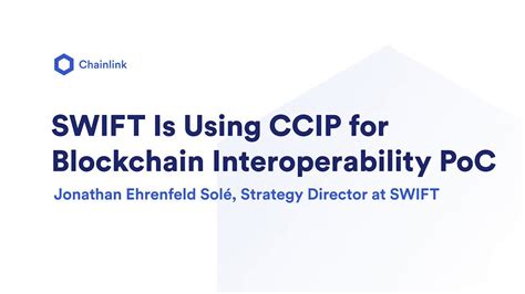 DeFi Made Here On Twitter For Example SWIFT Announced A Partnership With Chainlink To Use